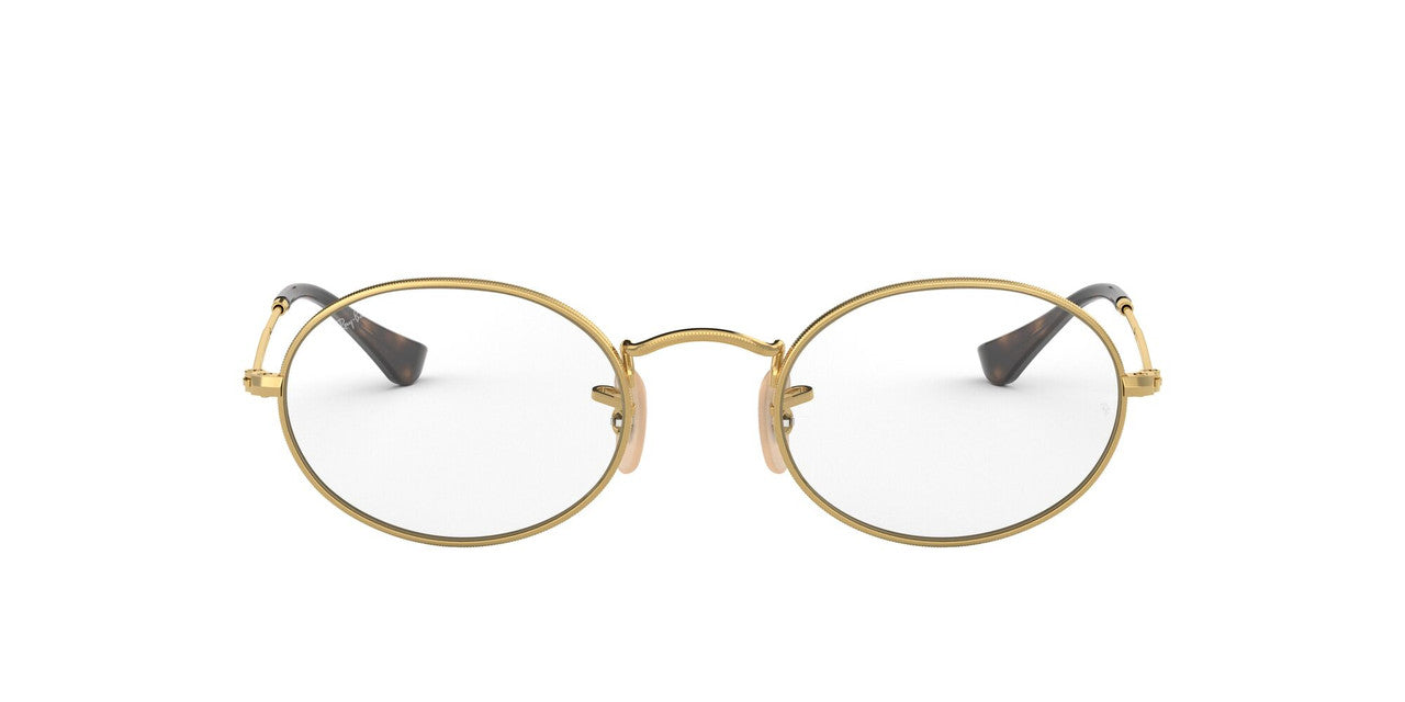 Anteojos Ópticos Ray-Ban RX3547V Oval Dorado – OPV